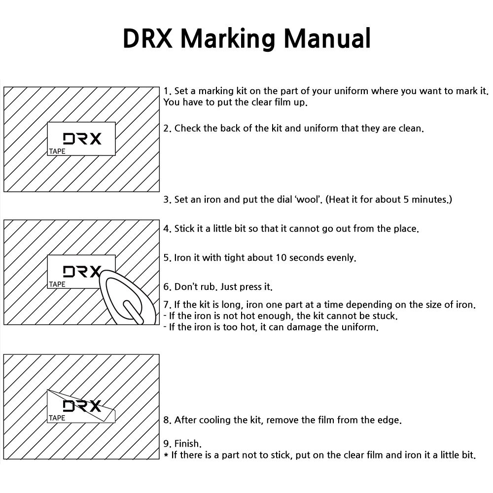 [Official] DRX 25 S1 SELF MARKING KIT HOME(BLACK) | Shopee Việt Nam