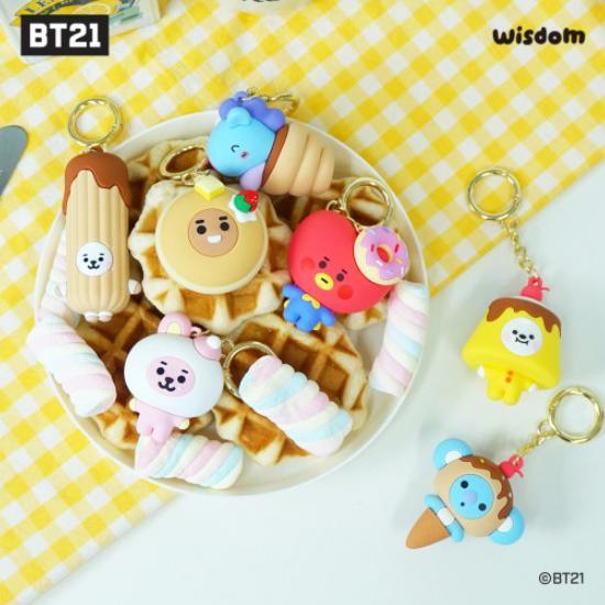 [Kstairway] BT21 Sweet Things Figure Keyring | Shopee Việt Nam