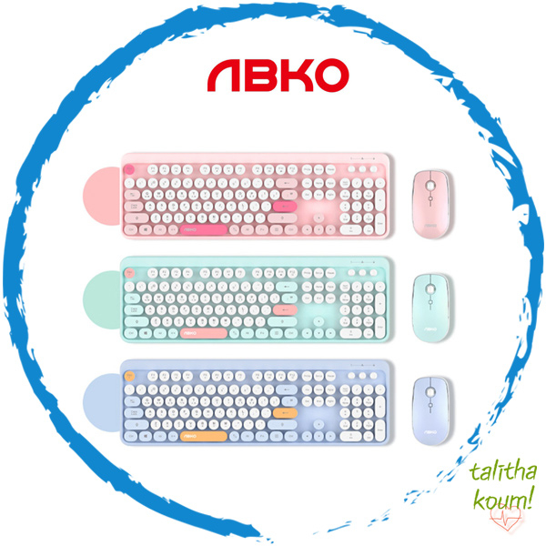 Bộ Bàn Phím Không Dây Hàn Quốc wkm01 | Shopee Việt Nam