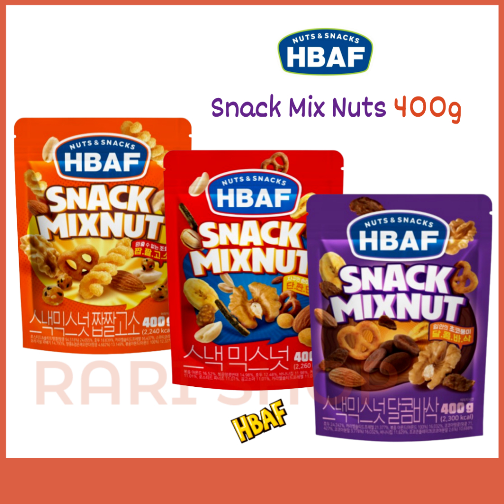 [HBAF] Đai Ốc Trộn Đồ Ăn Nhanh (400g) 3 Loại Crispy Ngọt Ngào | Shopee Việt Nam