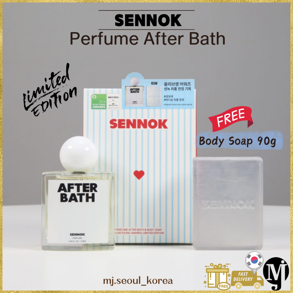 Sennok After Bath 50ml + Xà phòng tắm90g BOdy Lotion | Shopee Việt Nam