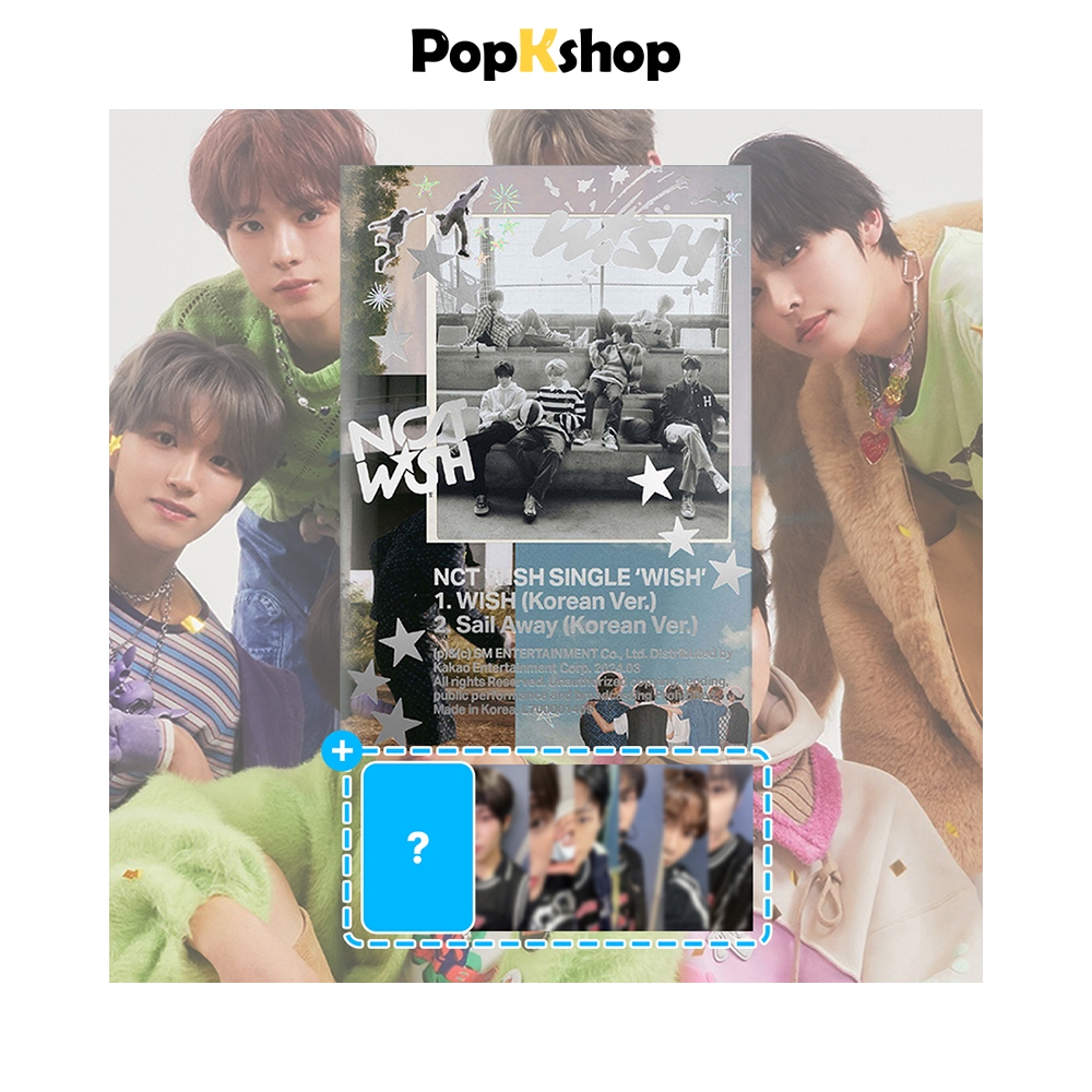 [GIFT] NCT WISH 1st Single Album WISH Photobook Ver | Shopee Việt Nam