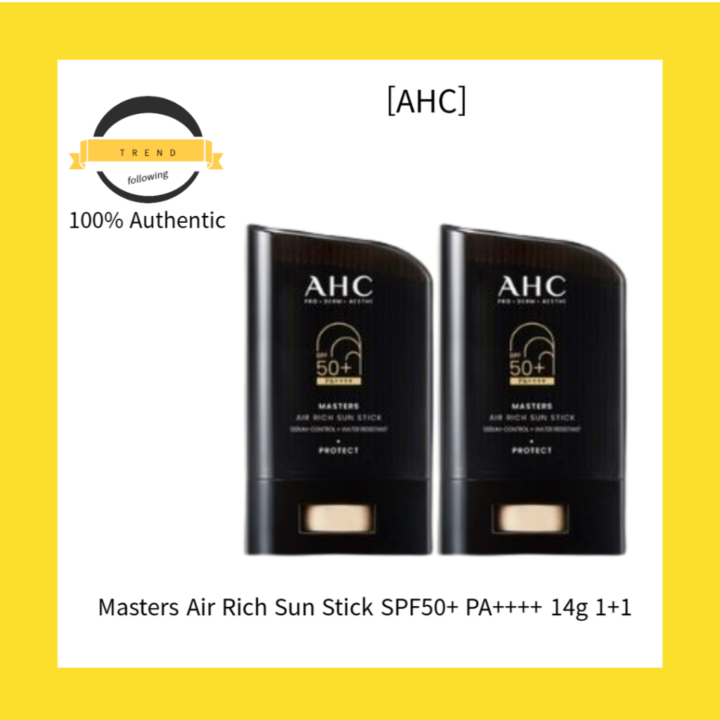 [Ahc] Master Air Rich Sun Stick SPF50 + PA + + + + 14g 1 + 1 | Shopee ...