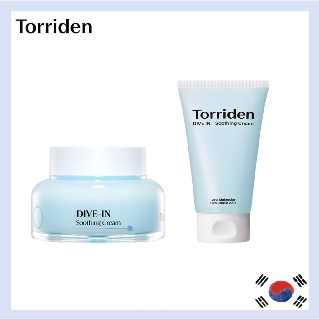 [Torriden] DIVE-IN Low-molecular Hyaluronic acid Soothing Cream 100ml ...