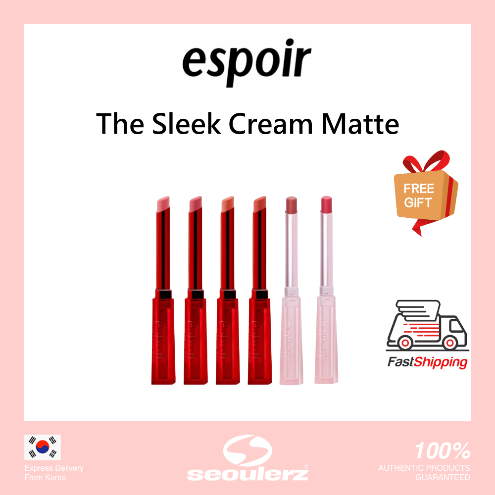 [ESPOIR] The Sleek Cream Matte 7 Colors 0.9g | Shopee Việt Nam