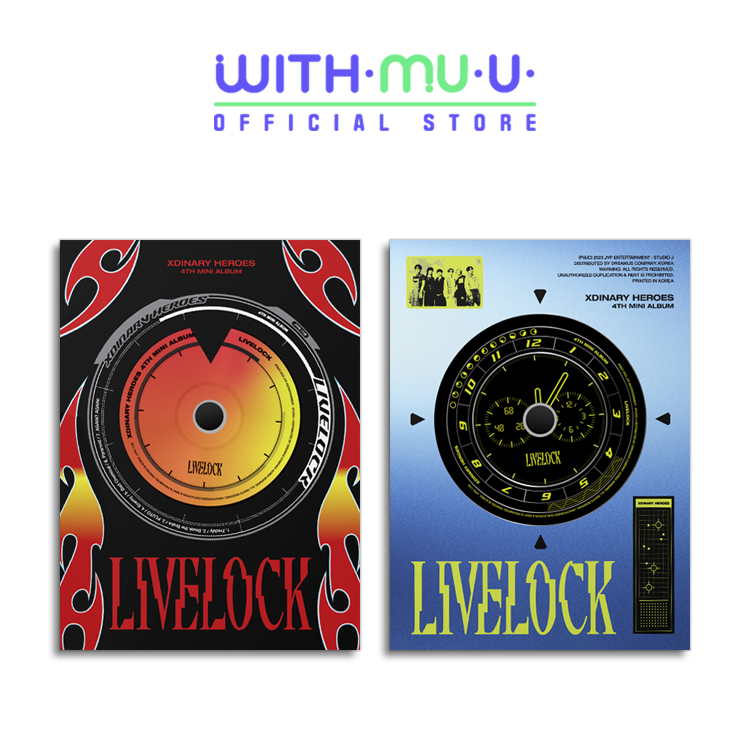 Album JYP Entertainment Xdinary Heroes [LIVELOCK] 4th Mini Album ...