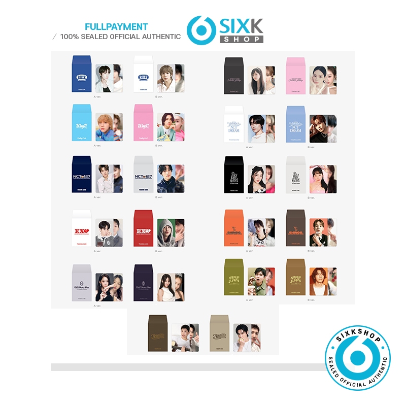 SM Entertainment 2024 SEASON’S GREETINGS MD (random trading card set ...