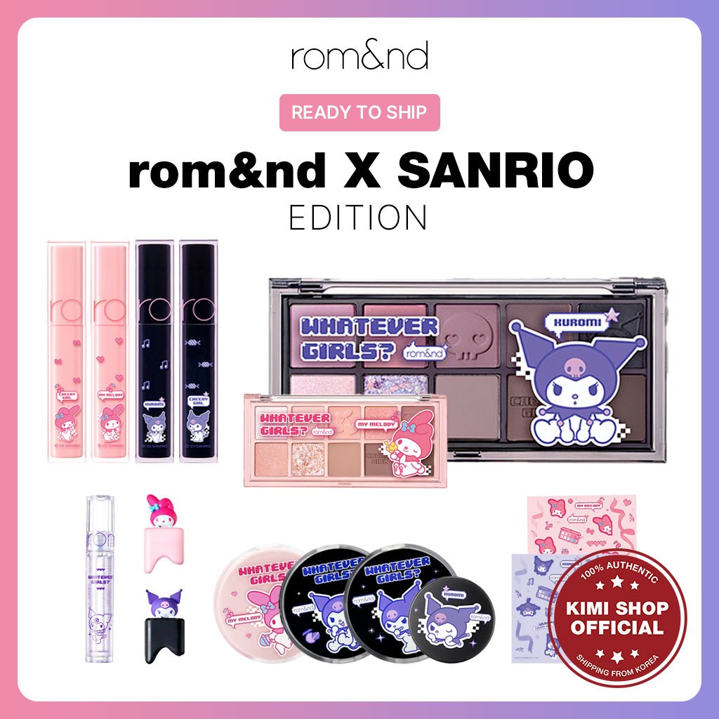 [rom & Nd] Hình Dán Đệm Phiên Bản Đặc Biệt rom & nd] romand x sanrio ...