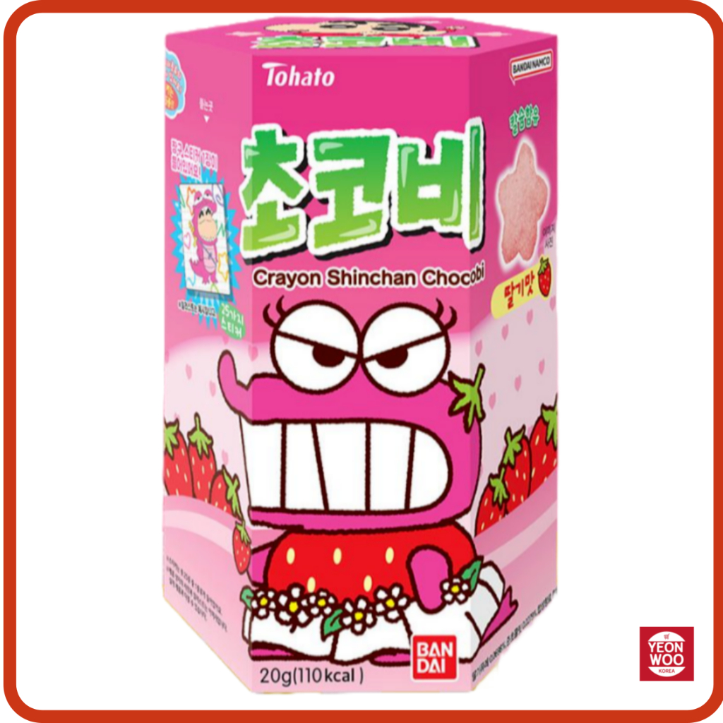 Crayon Shin Chan Chocobi hương dâu tây 20g | Shopee Việt Nam