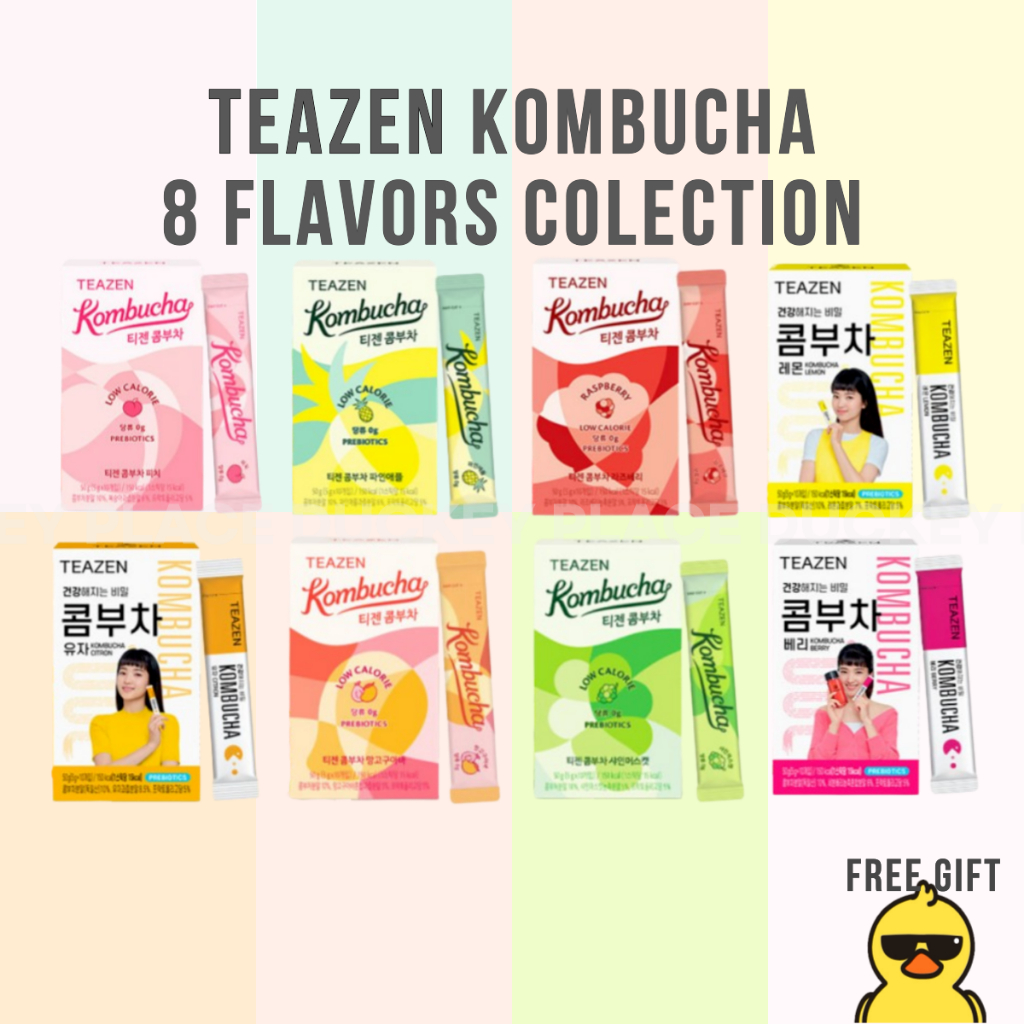 Bộ sưu tập Teazen Kombucha 8 vị Bột dính 10 vị | Shopee Việt Nam