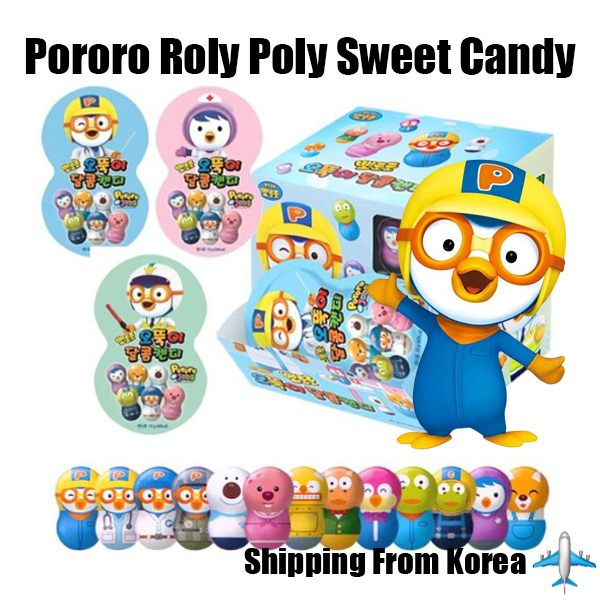 [Pororo] Roly Poly Sweet Candy Flipperz 1 cái (10g) | 1 cái Công văn ...