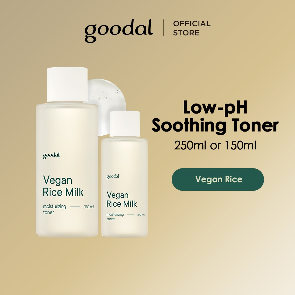 [GOODAL] Toner sữa gạo Vegan dưỡng ẩm cho da được chứng nhận 250ml ...