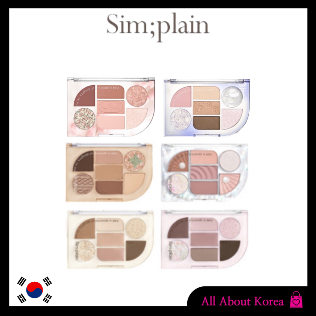 [SIMPLAIN]EYE PALETTE 6colors, korea cosmetic, EYE PALETTE 6 màu, mỹ ...