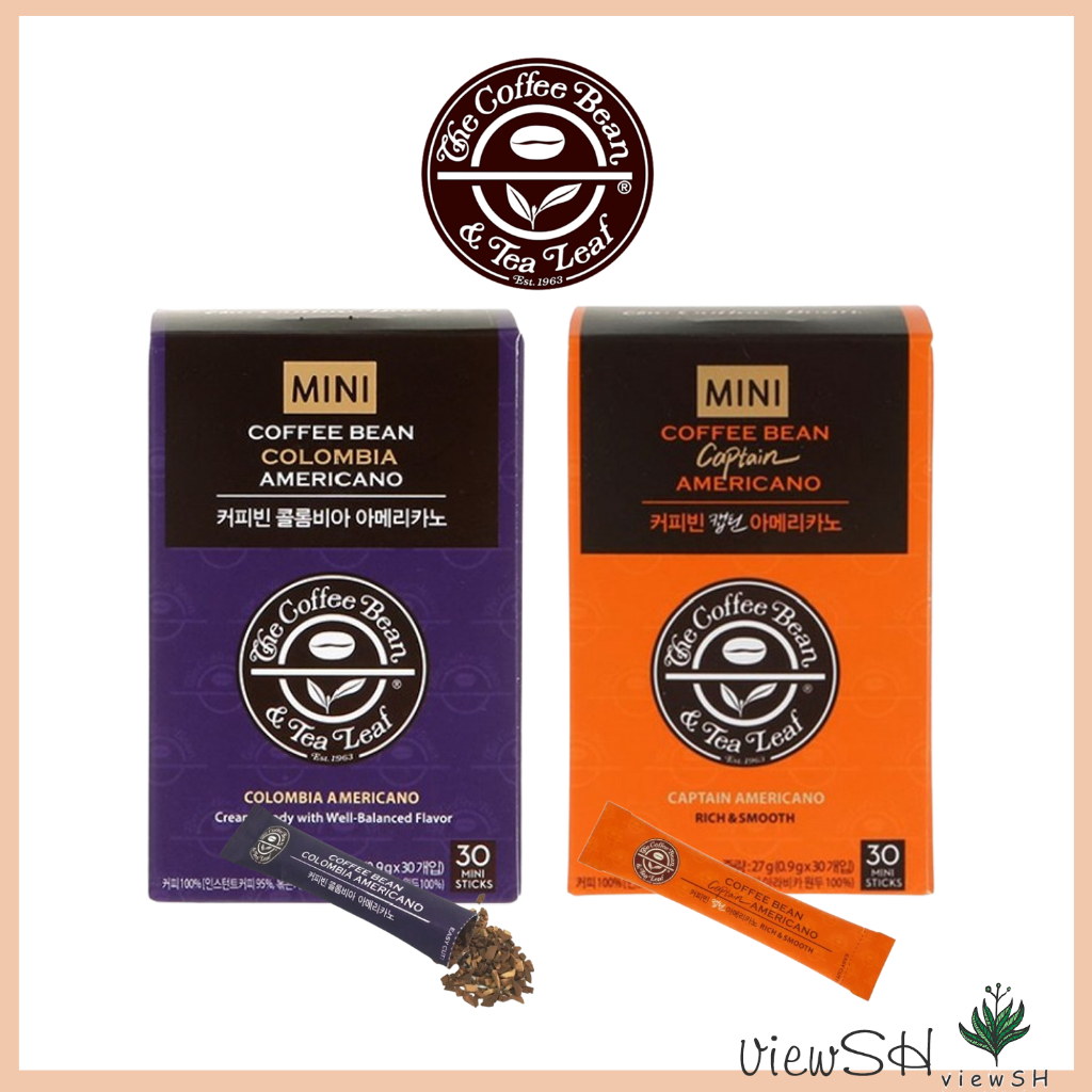 [Cà Phê & Lá Trà] The Coffee Bean Captain Americano Mini 30T Colombia ...