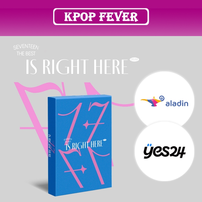 SEVENTEEN DEAR VER. - BEST ALBUM [ 17 IS RIGHT HERE ] (+ALADIN / YES24 POB) | Shopee Việt Nam