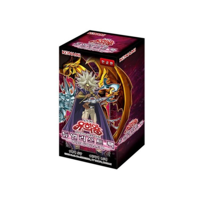 YUGIOH "Duelist Pack: Duelists of Gloom" Korean 1 BOX (DP24-KR ...