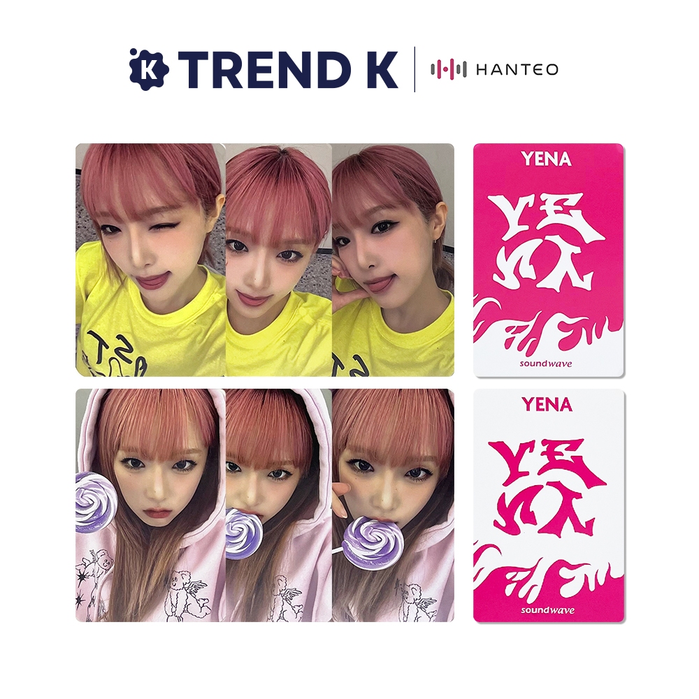 (Only POB) YENA - 2nd Single Album [HATE XX] (Sound Wave) | Shopee Việt Nam