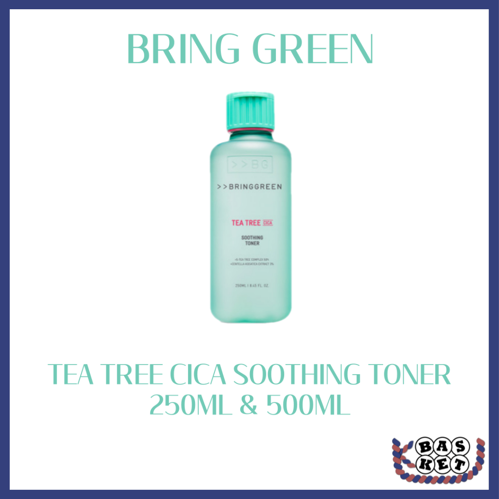 [Bring GREEN] Tea Tree CICA Soothing Toner 250ml, 500ml, 250ml ...