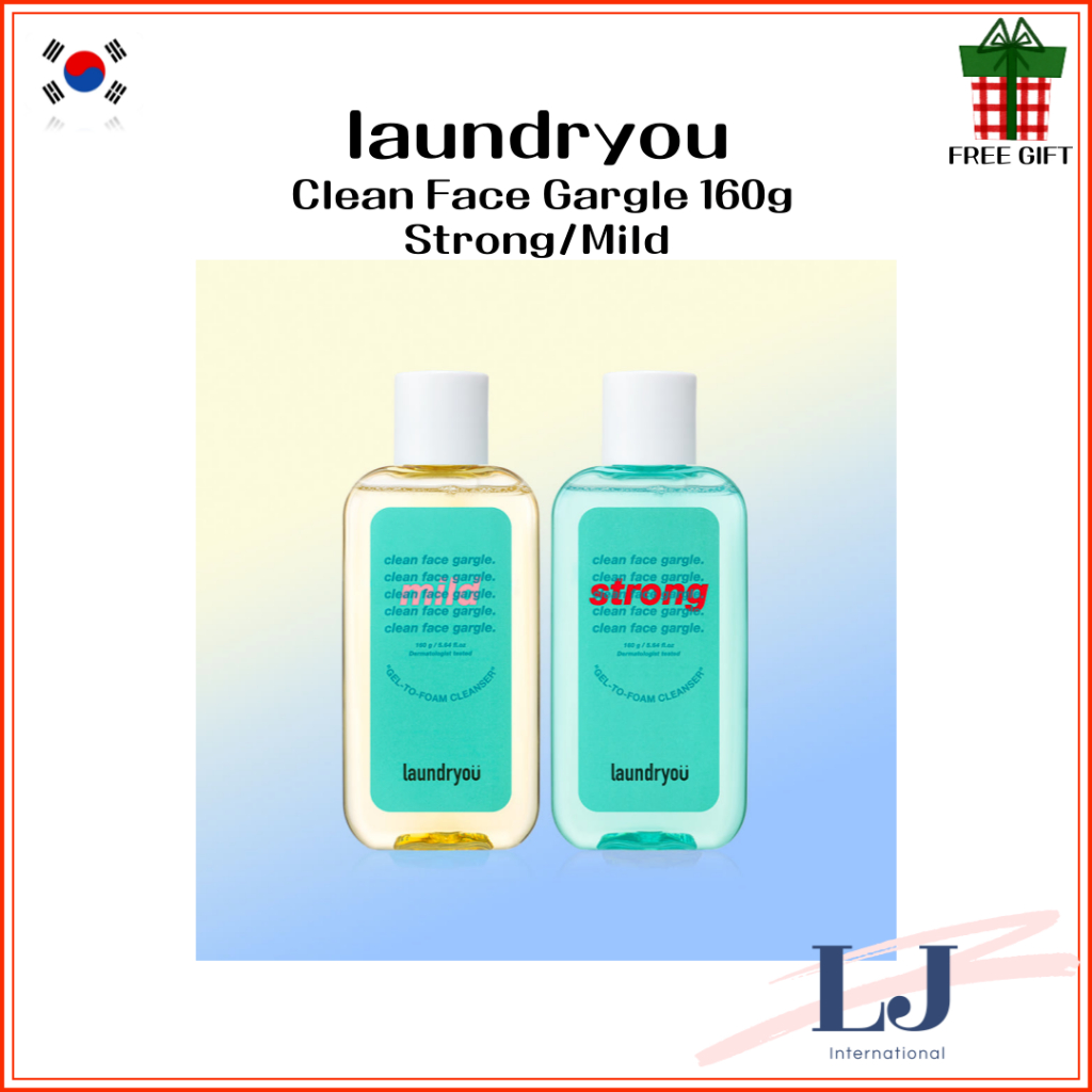 Laundryou Clean Face Gargle 160g Mạnh / Nhẹ | Shopee Việt Nam