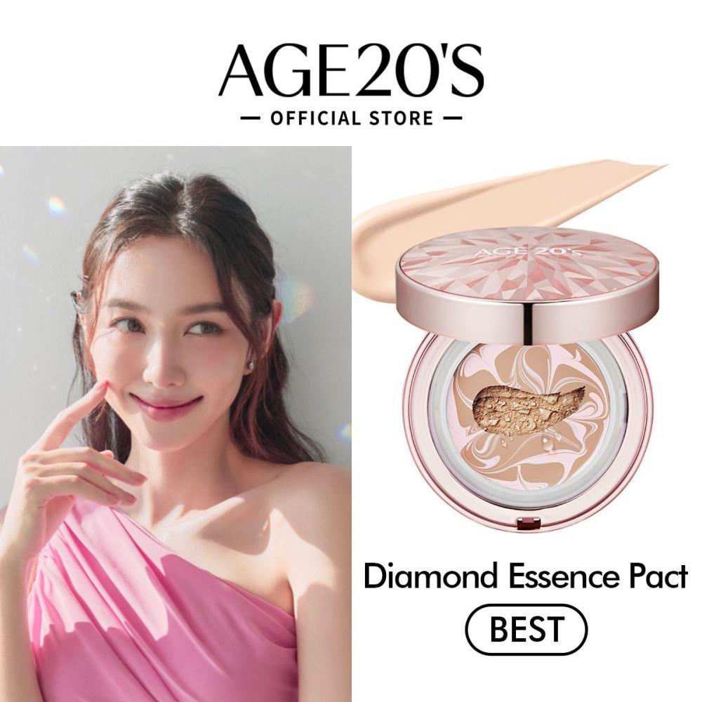 Age 20 's Official diamond Essence Pact - kem nền cao cấp với bột kim ...