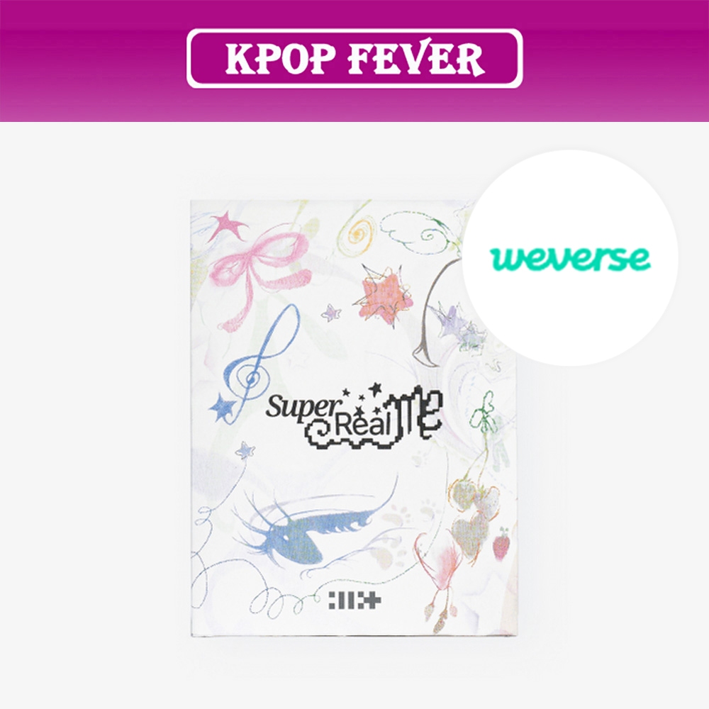 ILLIT - SUPER REAL ME ( WEVERSE ALBUMS VER. ) 1ST MINI ALBUM | Shopee ...