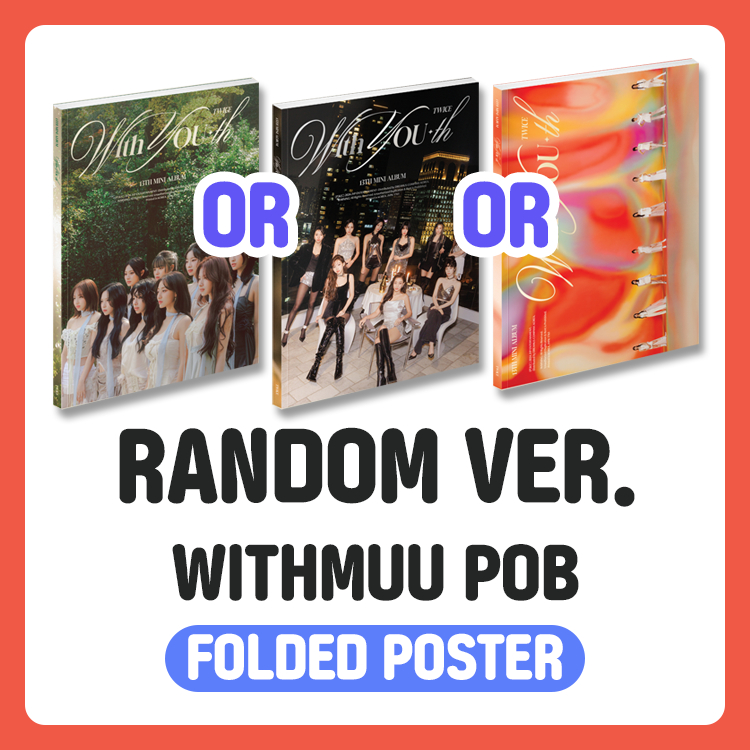 Mini album thứ 13 JYP Entertainment TWICE With YOU-th phiên bản ...