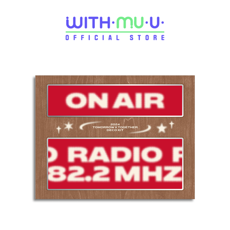 Vật phẩm Hybe Labels TOMORROW X TOGETHER (TXT) 2024 Deco Kit | Shopee ...