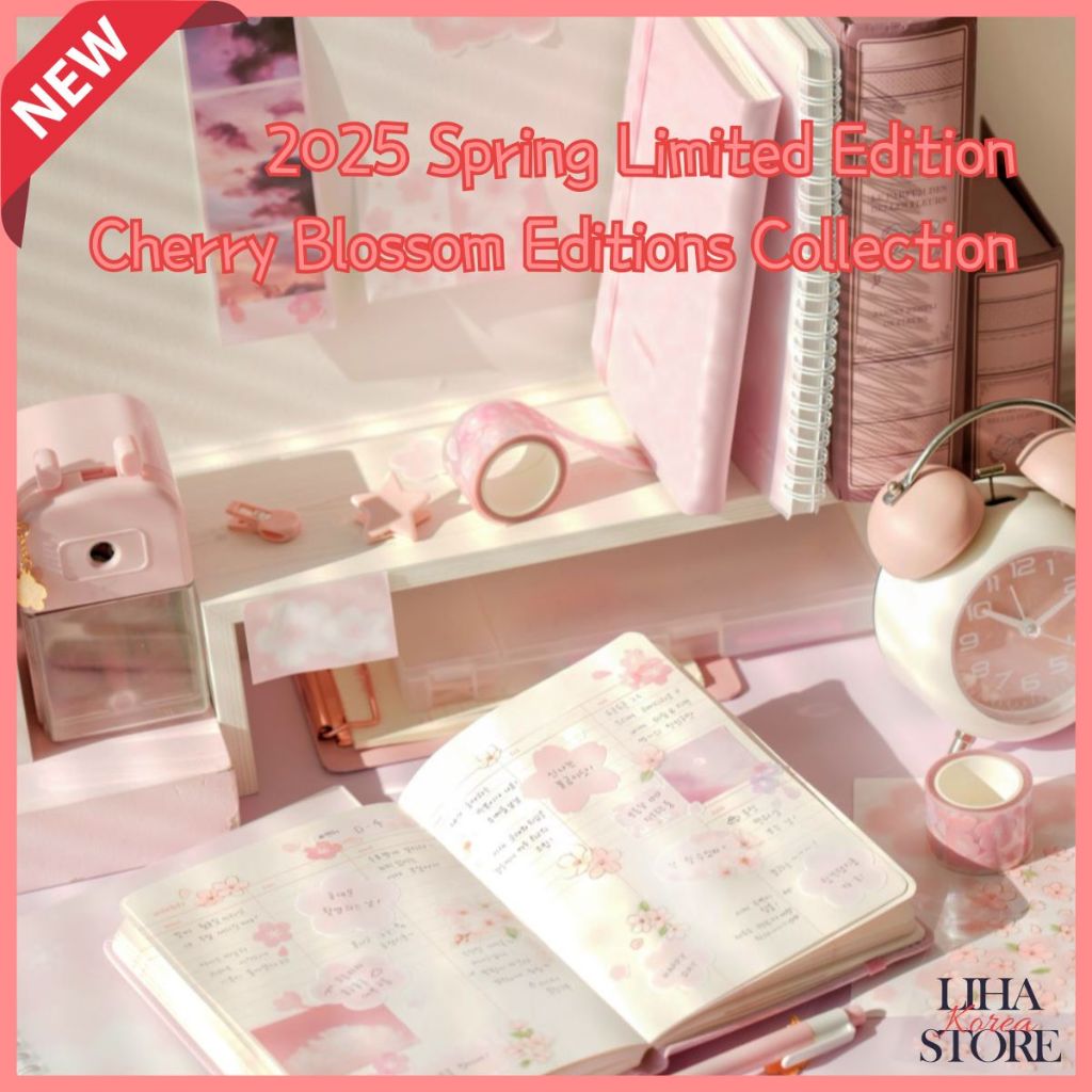 Hàn Quốc Daiso 2025 Spring Edition Limited Edition Cherry Blossom Editions Collection Sticker ...