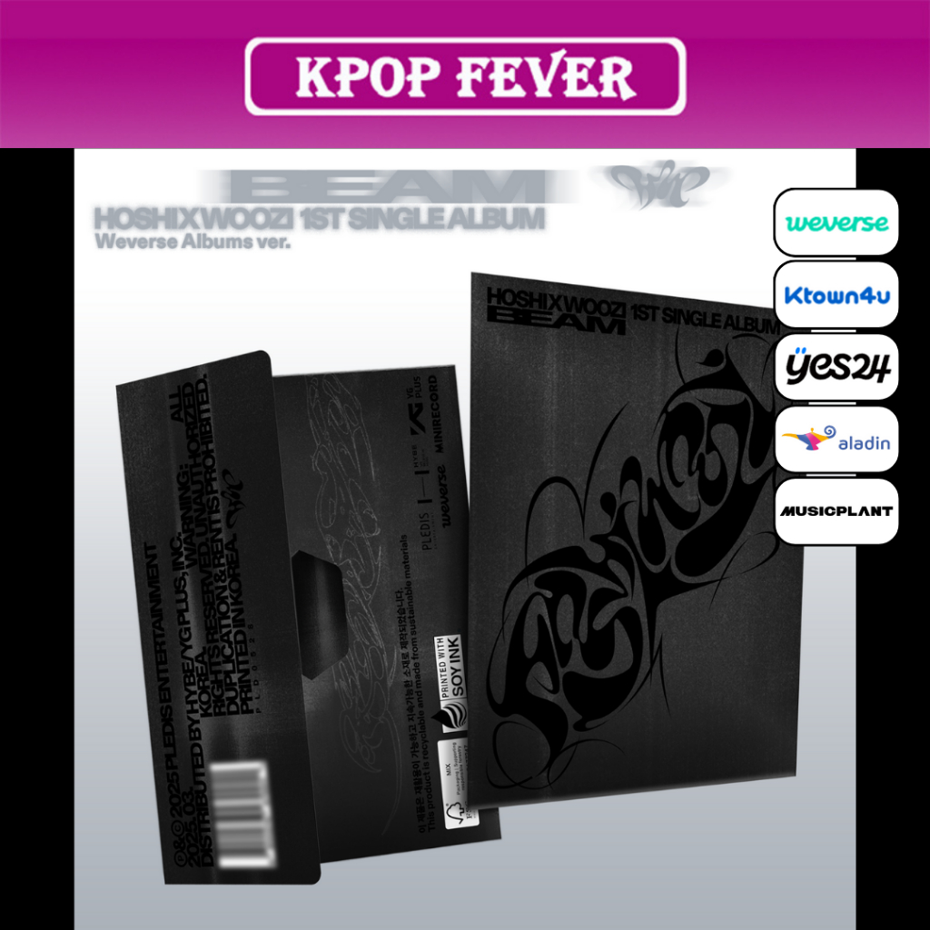 HOSHI X WOOZI [BEAM] SEVENTEEN 1st Single Album / WEVERSE ALBUM ver ...