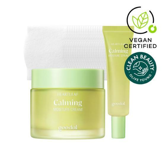 Set Đặc Biệt Kem Dưỡng Ẩm Goodal Calming Moisture Cream 75ml (+ Serum ...