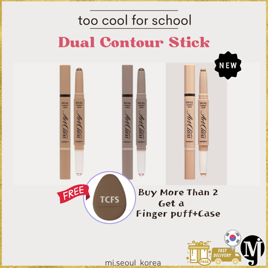 too cool for school Artclasss Dual Contour Stick 2colors | Shopee Việt Nam