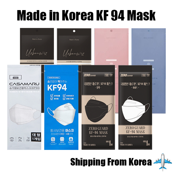 Mặt nạ sản xuất tại Hàn Quốc KF 94 10P | Zero Guard KF94 / Urbanwiz KF94 / Purel Yellow KF94 ...