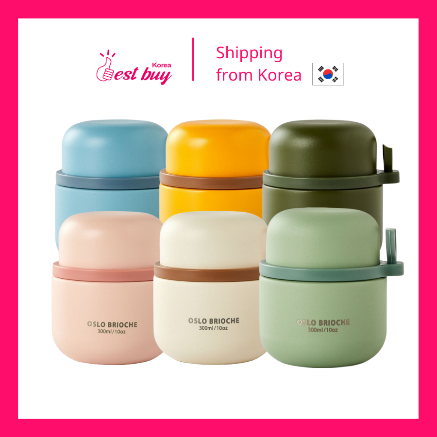 Hộp đựng cơm, ủ cháo giữ nhiệt Oslo Brioche Food Jar 300ml, 400ml ...