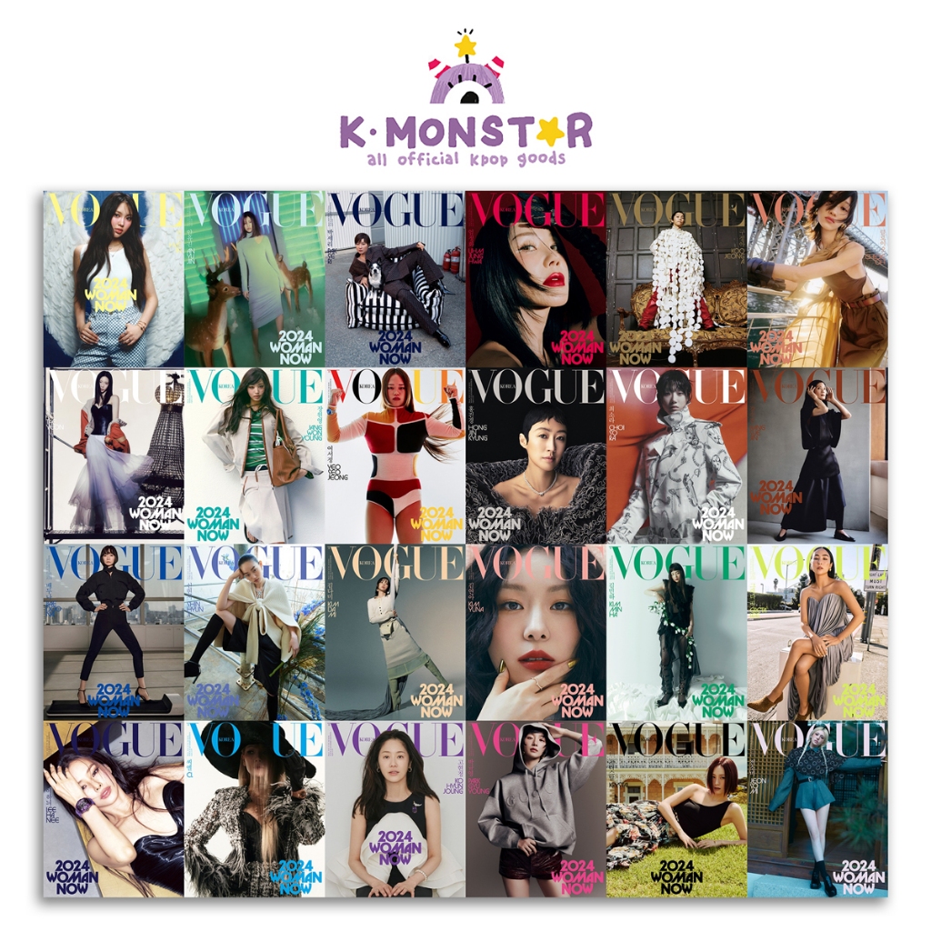 2024.3 VOGUE KOREA SPECIAL WOMEN COVER (IVE, NEWJEANS, TAEYEON) | Shopee Việt Nam
