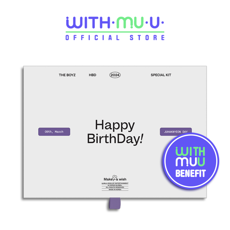 bộ sản phẩm đặc biệt IST ENTERTAINMENT THE BOYZ Juhaknyeon [HBD Special Kit] MD chính thức ...