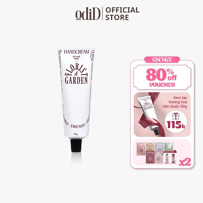 [ODID] Kem dưỡng da tay hương hoa Hàn Quốc ODID Perfumed Butter Handcream 50g | Shopee Việt Nam