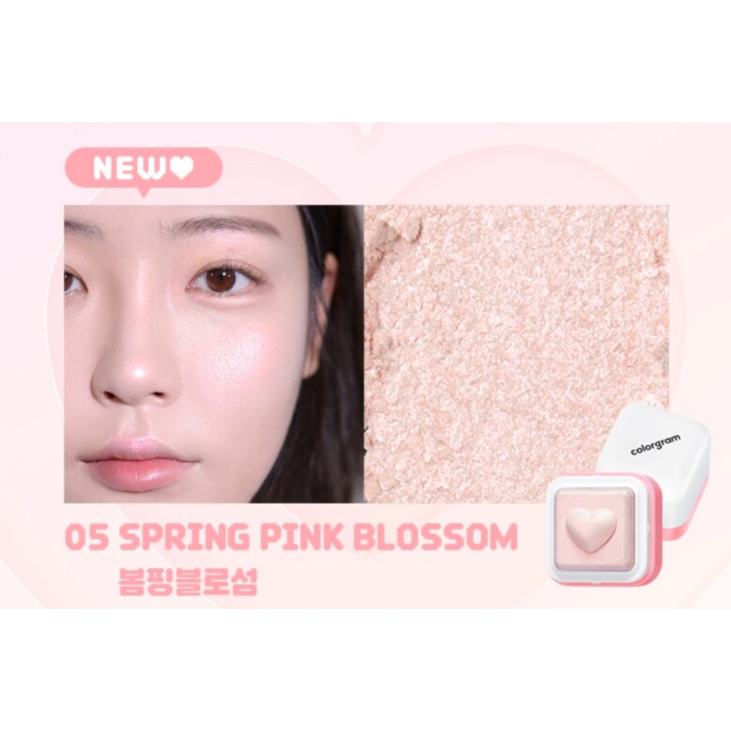 Colorgram Milk Bling Heartlighter Highlighter 3 màu mới | Shopee Việt Nam