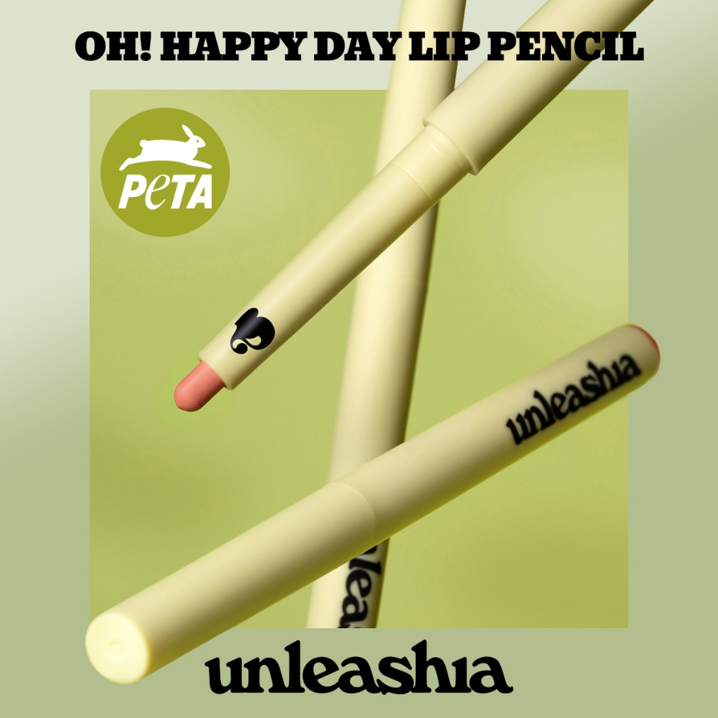 [unleashia] Oh! Happy Day Lip Pencil 0.8g | Lớp lót môi xuyên thấu lâu ...