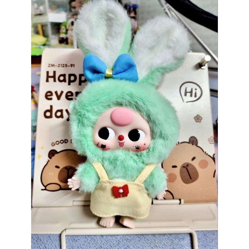Pass baby three Thỏ macaron xanh nơ xanh | Shopee Việt Nam