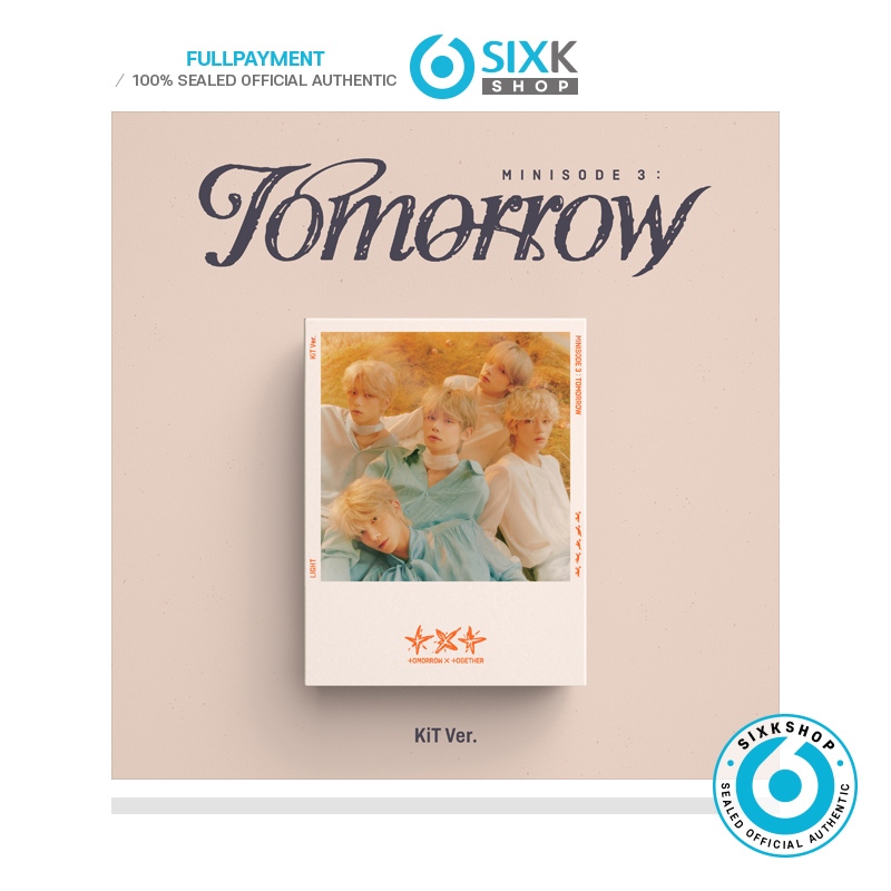ALBUM TXT 6TH MINI minisode 3: TOMORROW (KiT Ver.) | Shopee Việt Nam