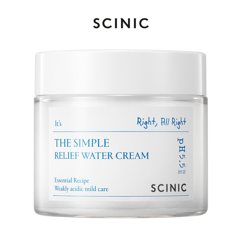 [SCINIC Official] Kem dưỡng ẩm SCINIC The Simple Relief 80ml SCINIC the ...