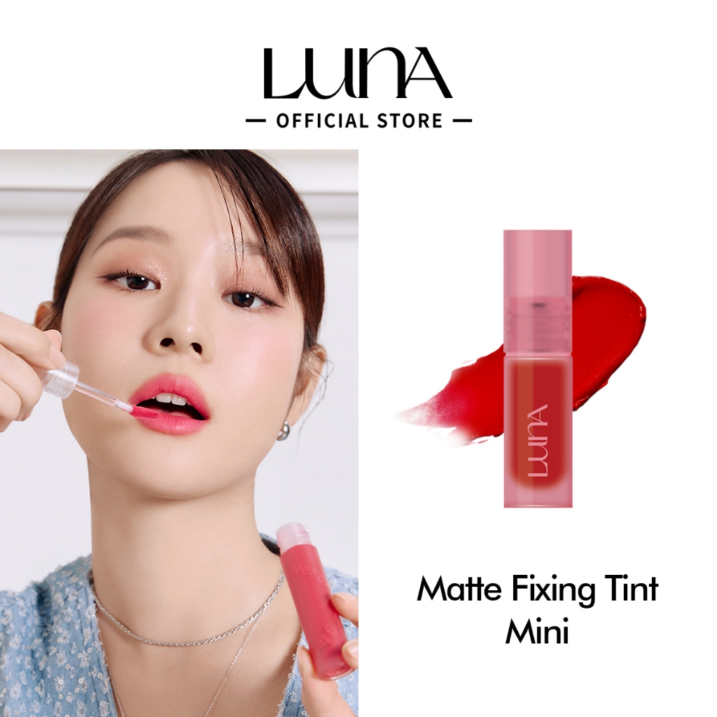 Luna Official: Son Tint Lamr Fix Tint - Semi-matte MLBB Tint (Cỡ mini ...