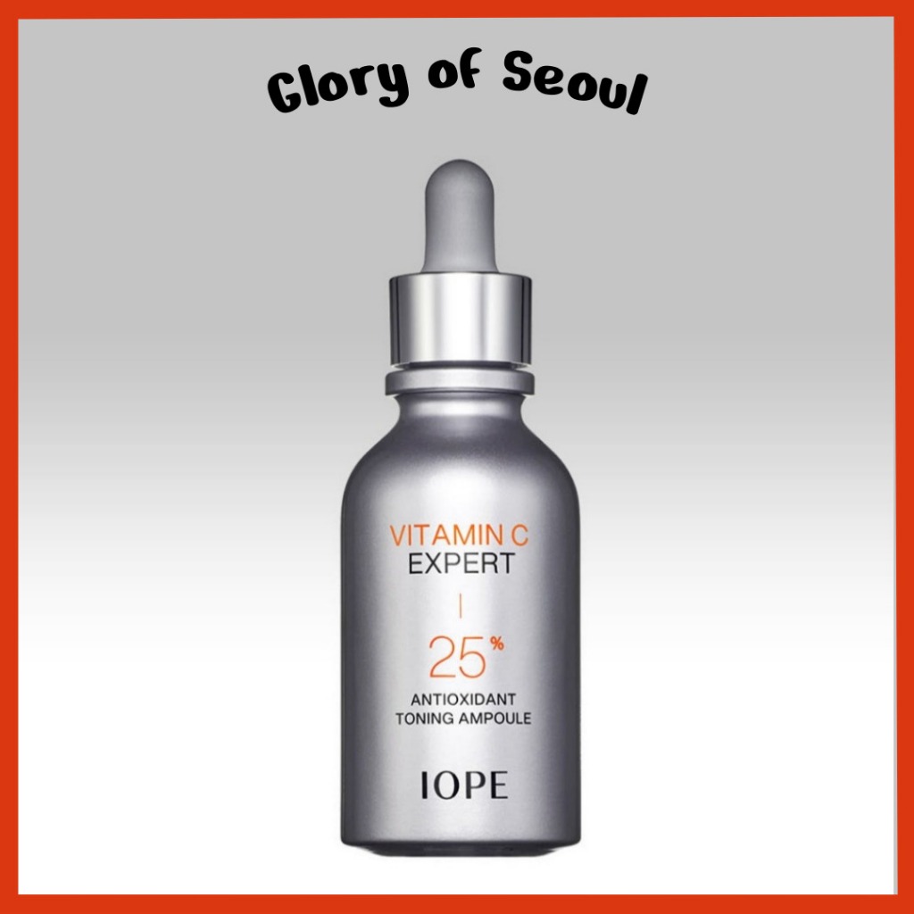 [Mới] Iope Vitamin C Expert 25% chất chống oxy hóa Toning Ampoule, 23mL | Shopee Việt Nam