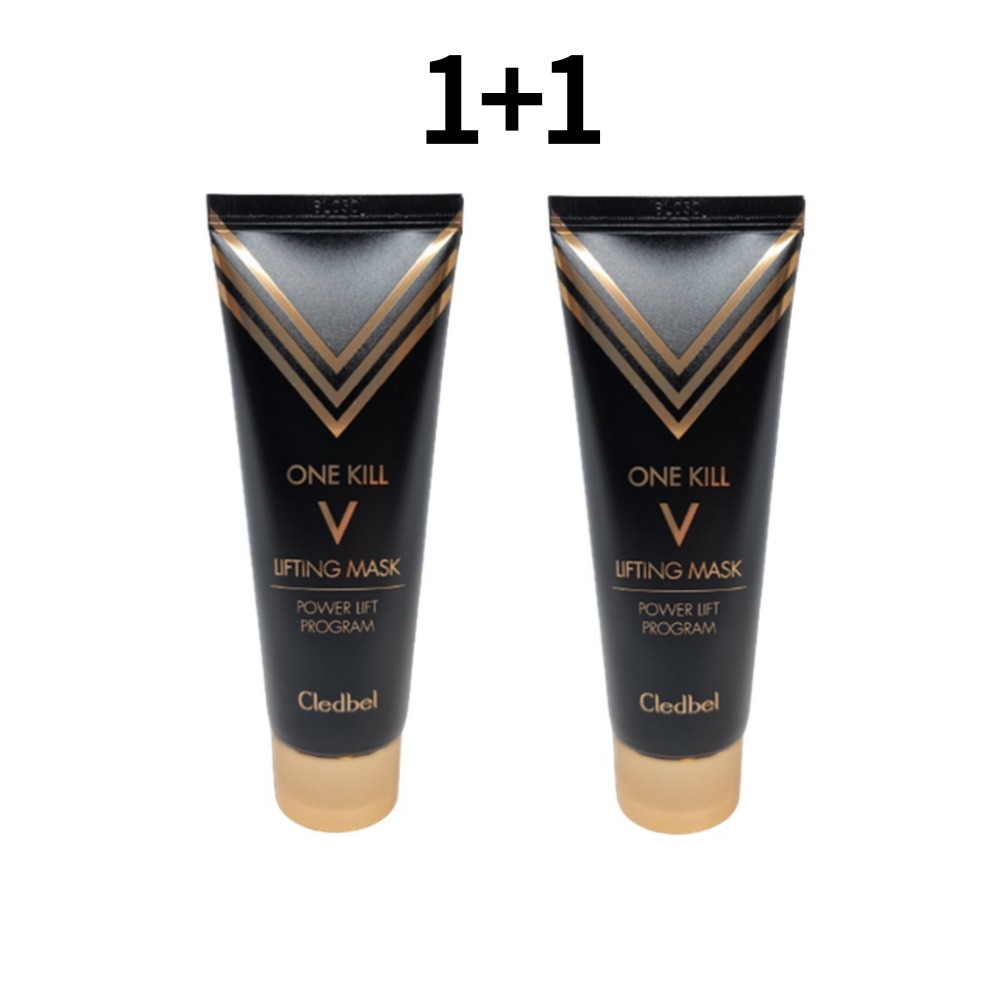 [1 + 1] Mặt nạ nâng Cledbel One Kill V 70ml Đen | Shopee Việt Nam