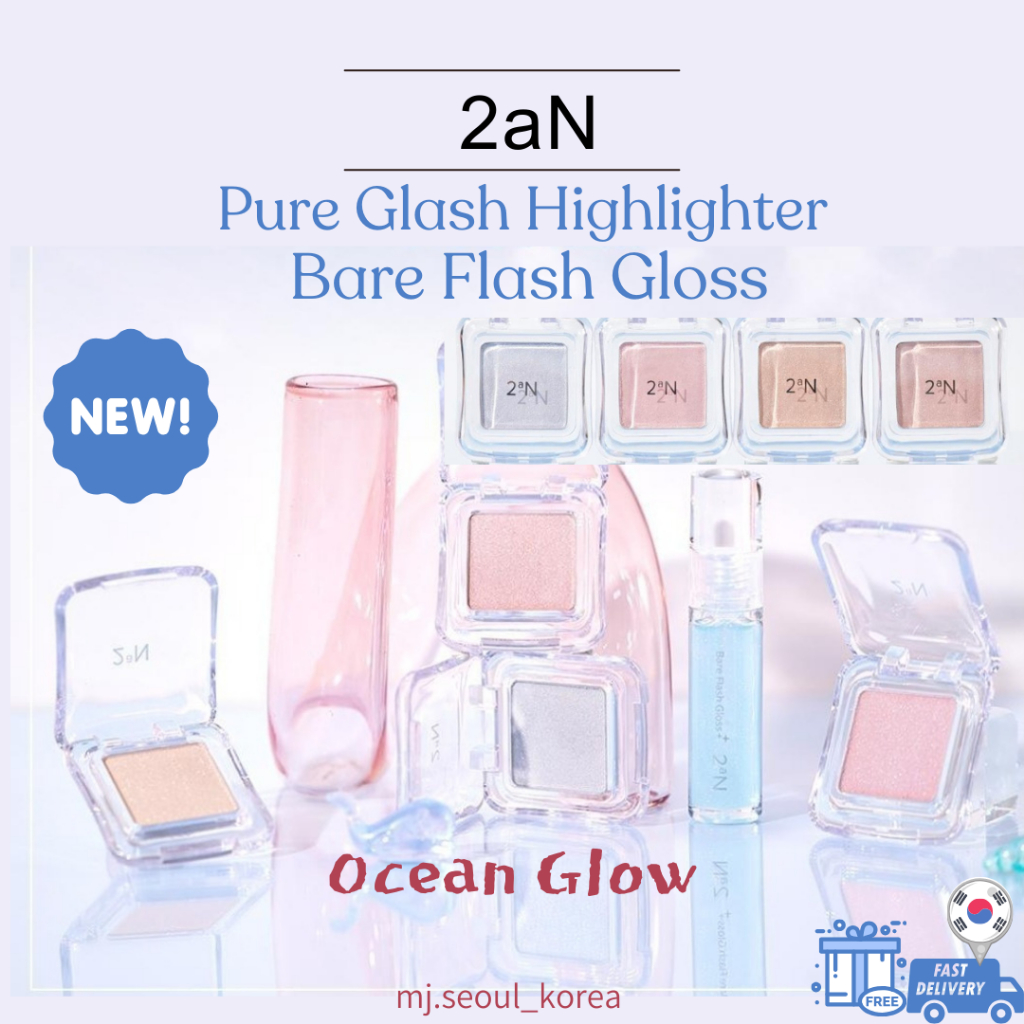 2an Pure Glash Highlighter Bare Flash Gloss | Shopee Việt Nam
