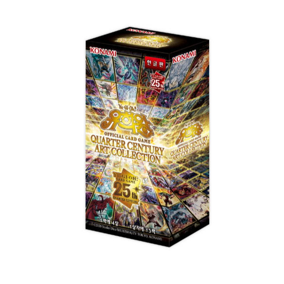 YUGIOH "Quarter Century Art Collection" Korean 1 BOX (QCAC-KR) | Shopee Việt Nam