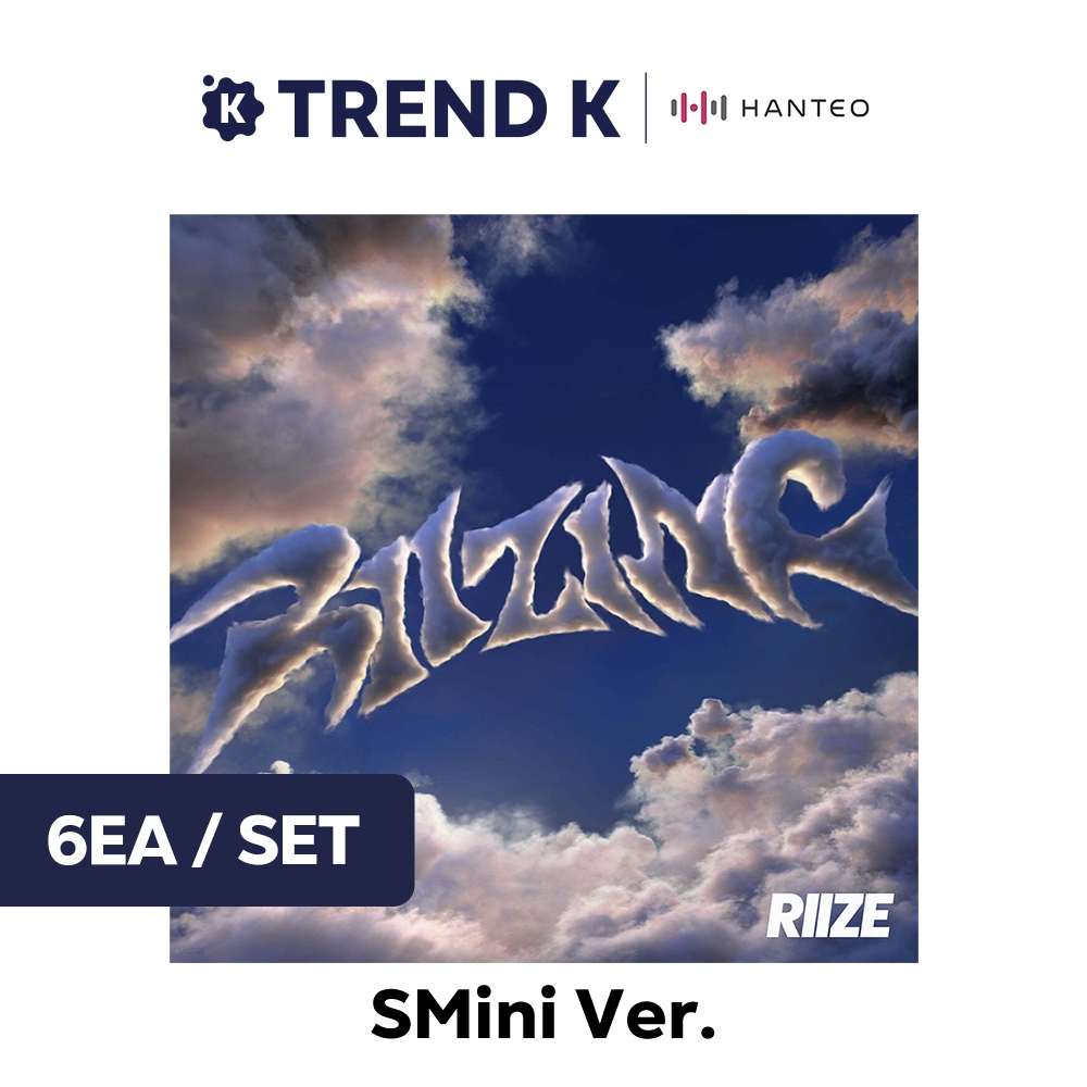 RIIZE - 1st Mini Album [RIIZING] (SMini Ver. / SET) | Shopee Việt Nam