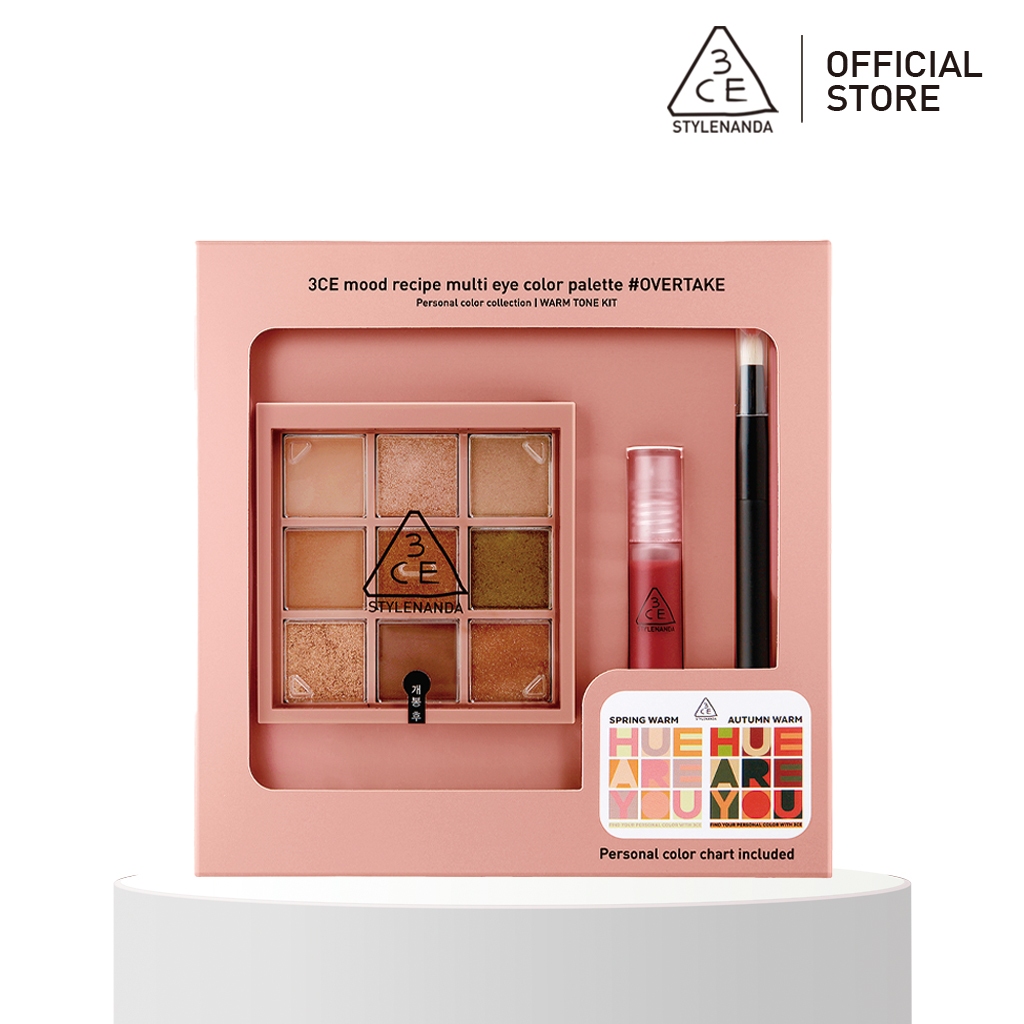 3CE Personal Color Kit Bộ màu cá nhân | Official Store Kit Make up Cosmetic | Shopee Việt Nam