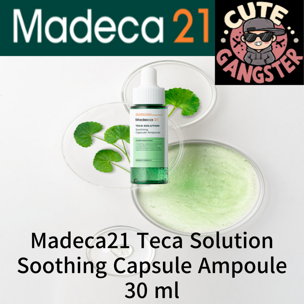 Madeca21 Teca Solution Soothing Capsule Ampoule 30 ml | Shopee Việt Nam