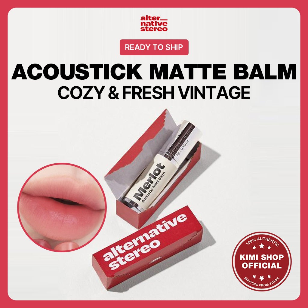 [Alternative STEREO] Son dưỡng môi Acoustick Matte Tint Gloss Gross ...